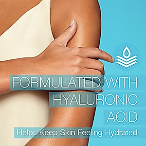 Neutrogena Hydro Boost Body Moisturizing Gel Cream with Hyaluronic Acid, Non-Greasy & Fast Absorbing, Lightweight Hydrating Body Lotion for Normal to Dry Skin, Paraben- & Dye-Free, 16 oz