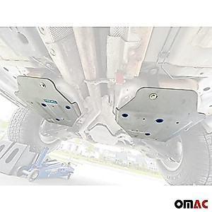 OMAC RIVAL Aluminum Skid Plate Fuel Tank Land Rover Discovery Sport 2014-2023