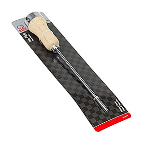 Chef Craft Select Wood Handle Ice Pick, 10 inches in Length 6 inch Blade, Natural