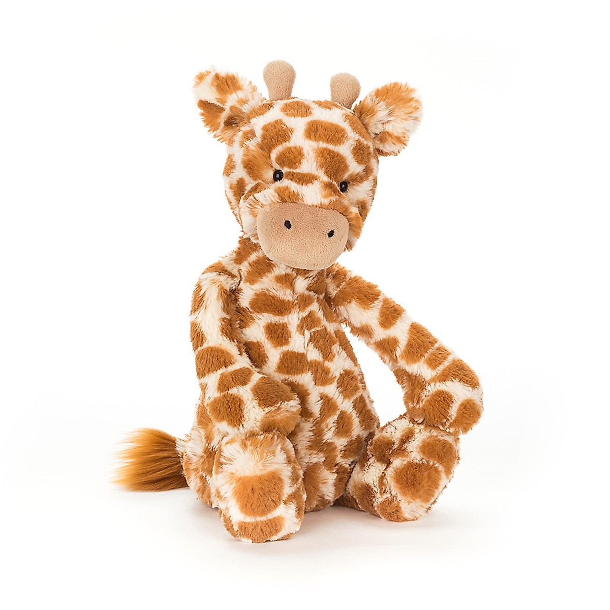 Jellycat Bashful Giraffe Stuffed Animal, Medium 12 inches | Safari Plush Toy | Classic Children's Gift