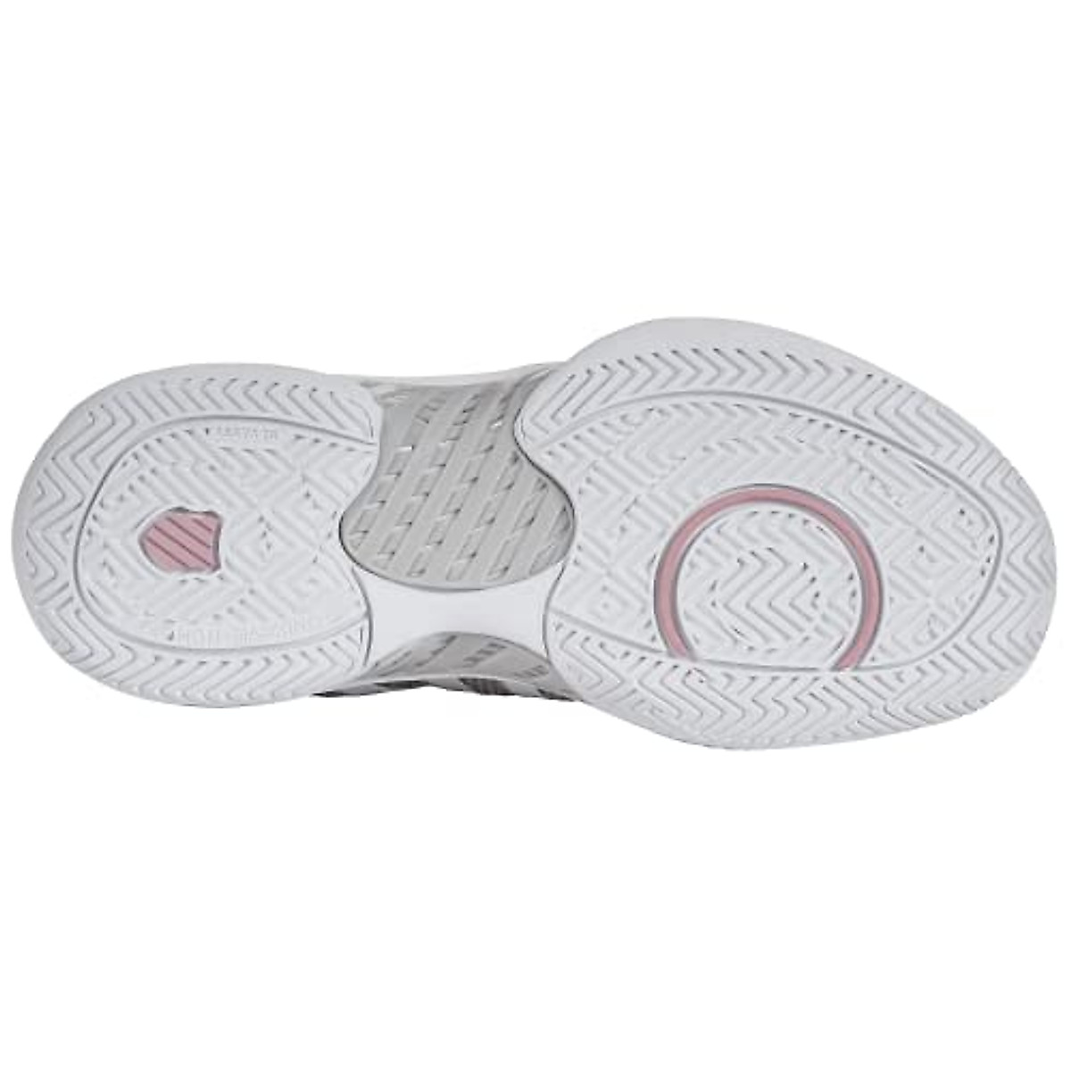 K-Swiss Women's Pickleball Supreme Shoe, Vapor Blue/White/Coral Blush, 8.5 M