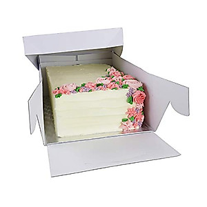 PME Oblong Card & Cake Box, 15 x 11-Inch, White