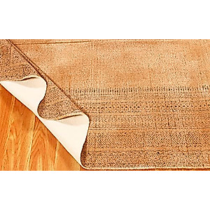 Bohemian Cotton Rug Hand Block Printed Handmade Tassels Throw Rugs Hand Woven Door Mat Floor Rug Indoor Area Rugs for Laundry Room Living Room Bathroom Lounge