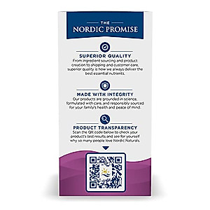 Nordic Naturals Prenatal DHA, Unflavored - 180 Soft Gels - 830 mg Omega-3 + 400 IU Vitamin D3 - Supports Brain Development in Babies During Pregnancy & Lactation - Non-GMO - 90 Servings