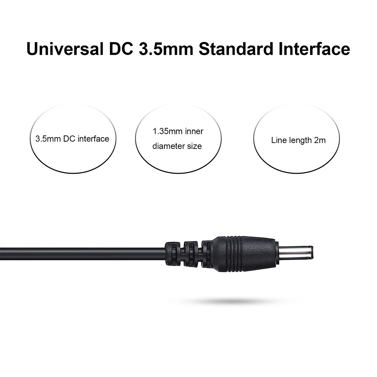 Eboxer 21W 15V 1.4A AC/DC Power Adapter, 6.7FT Cord Power Supply Charger Adapter, Electronic Accessory Replacement Part (US Plug)
