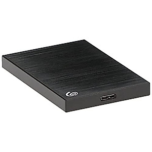 Seagate One Touch 2TB External HHD Drive with Rescue Data Recovery Services, Black (STKB2000400)