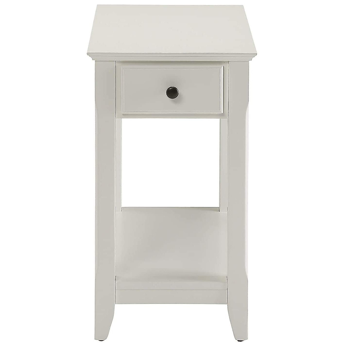 Acme Bertie End Table in White