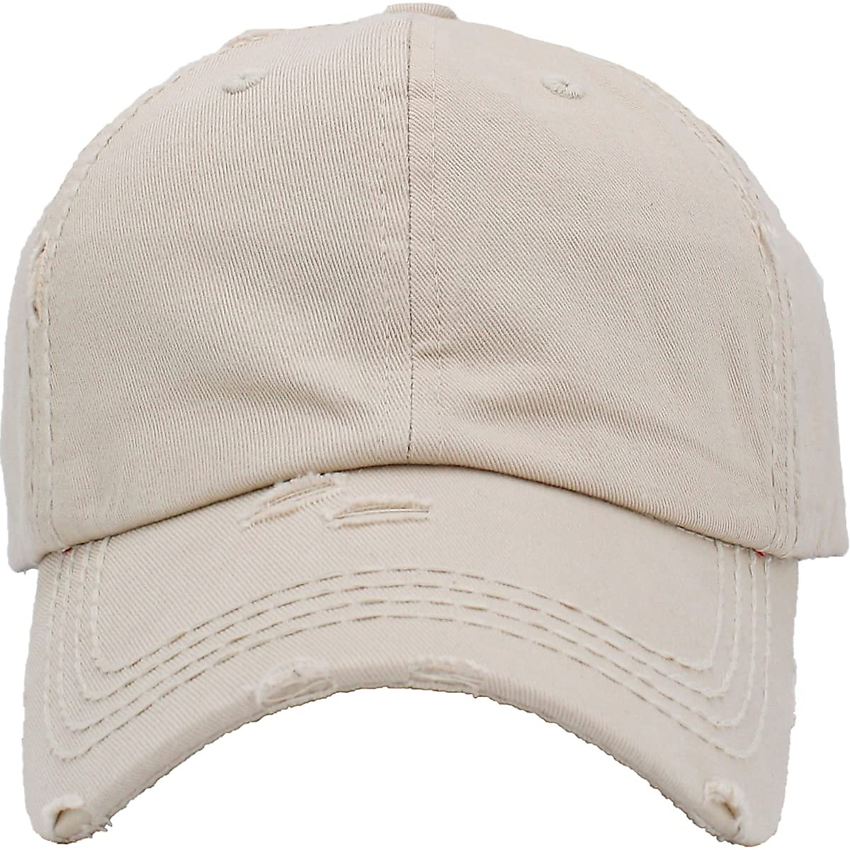 KBETHOS KBV-Basic STN Vintage Washed Distressed Cotton Dad Hat Baseball Cap Adjustable Polo Trucker Unisex Style Headwear