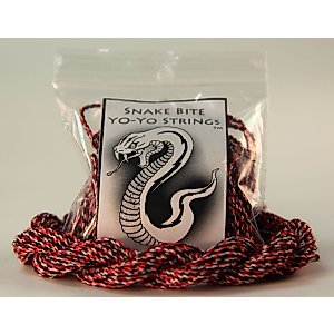 Snake Bite Yo-Yo Strings - 100% Polyester Multi-Color Strings- Redbelly Snake