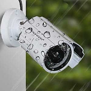 VENTECH Metallic Bullet Security Camera with 24 ir led Day-Night Vision 65ft Cut CMOS Outdoor Indoor (Hybrid 4-in-1 CVI/TVI/AHD/960H Analog CVBS)