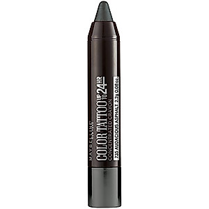 Maybelline New York Eyestudio Color Tattoo Concentrated Crayon,735 Audacious Asphalt, 0.08 oz.