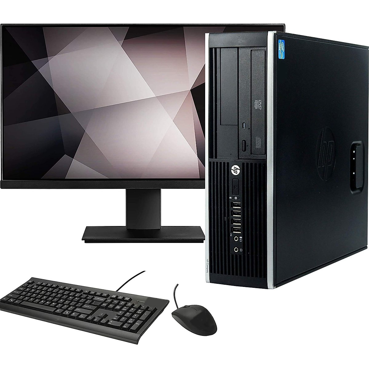HP Small Form Computer Desktop PC, Intel Core i5 3.10 GHz, 16GB Ram, 120GB SSD, 1TB Hard Drive,WiFi | Bluetooth, HDMI, HP 23.8-inch Monitor, NVIDIA GeForce GT 1030 2GB DDR5, Windows 10 (Renewed)