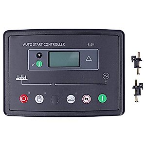 Eujgoov DSE6110 LCD Display Screen Generator Automatic Controller Module Electronic Power Controller Module 8V-35V DC