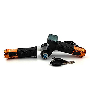 L-faster 450W Newest Electric Bike Left Drive Conversion Kit Can Fit Most of Common Bicycle Use Spoke Sprocket Chain Drive for City Bike(36V Twist Kit)