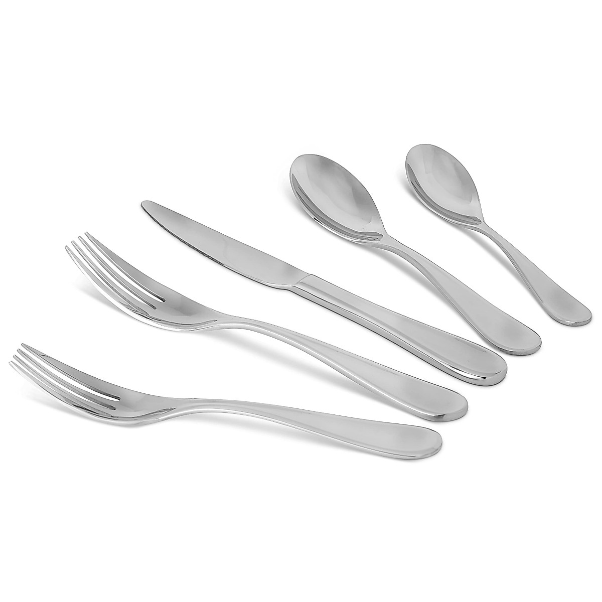 Kitchinox 20-Piece Flatware Set, Service for 4, Tulip