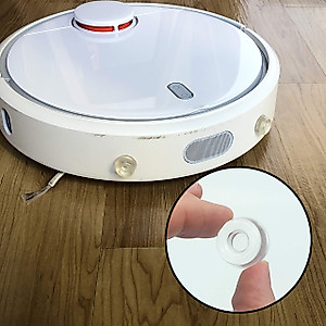 Clear Rubber Bumper Pads, Adhesive Door Stopper Wall Protector for Door Handle, Feet for Speakers, Roomba, Electronics, Furniture, Sliding Door Wall Shield (12 Pack)