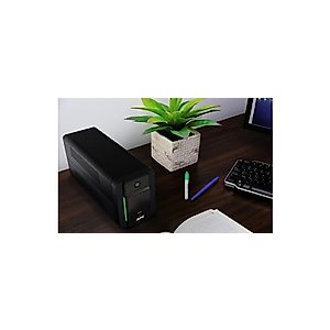 APC UPS 950VA Line Interactive UPS Battery Backup, BVK950M2 Backup Battery with AVR, 2 USB Charging Ports (Type C/Type A), Back-UPS Uninterruptible Power Supply, Black