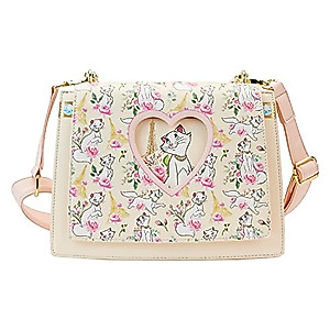 Loungefly Aristocats Duchess in Paris Floral AOP Crossbody