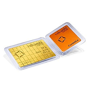 Valcambi 1gram Combibar .999 Fine Gold Bar