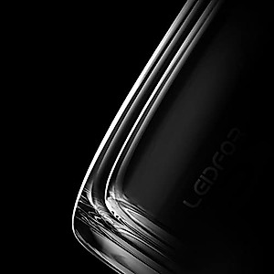 LEIDFOR Double glass cup men heat insulation high-grade cups anti-drop water cups personal special tea cups (Gold)