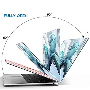 B BELK Compatible with MacBook Air 13 inch Case 2021 2020 2019 2018 M1 A2337 A2179 A1932 Touch ID Retina Display, Plastic Laptop Hard Shell Case + 2 Keyboard Cover + Screen Protector, Pink Marble