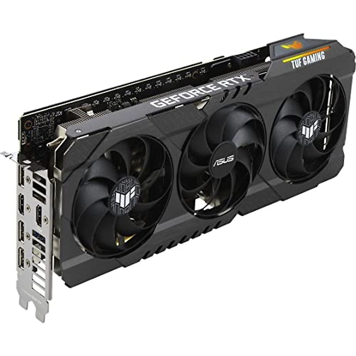 ASUS TUF Gaming NVIDIA GeForce RTX 3060 V2 OC Edition Graphics Card (PCIe 4.0, 12GB GDDR6, HDMI 2.1, DisplayPort 1.4a, Dual Ball Fan Bearings, Military-Grade Certification, GPU Tweak II)