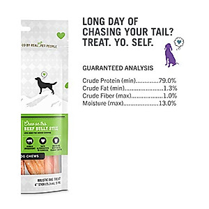 I and love and you Free Ranger No Stink! Natural Grain Free Bully Stix - Low Odor, 100% Beef Pizzle, 6-Inch, Pack of 5