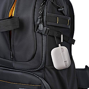 homEdge Silicone Protective Case for AirPods Pro, 4 Packs Seamless Fit Protective Cover [Front LED Visible] with D Shape Clip Compatible with Apple AirPods Pro – Black, White, Pink and Mint Green