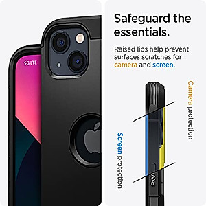 Spigen Tough Armor [Extreme Protection Tech] Designed for iPhone 13 Mini Case (2021) - Black