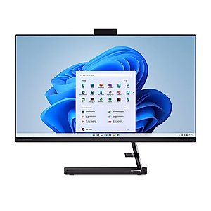 Lenovo 2023 IdeaCentre 3i 27" FHD IPS Touch All-in-One Computer 13th Intel 8-Core i5-13420H Iris Xe Graphics 32GB DDR4 512GB SSD WIFI AX RJ-45 Webcam HDMI Wireless KB&Mouse Windows 11 Pro w/RE USB