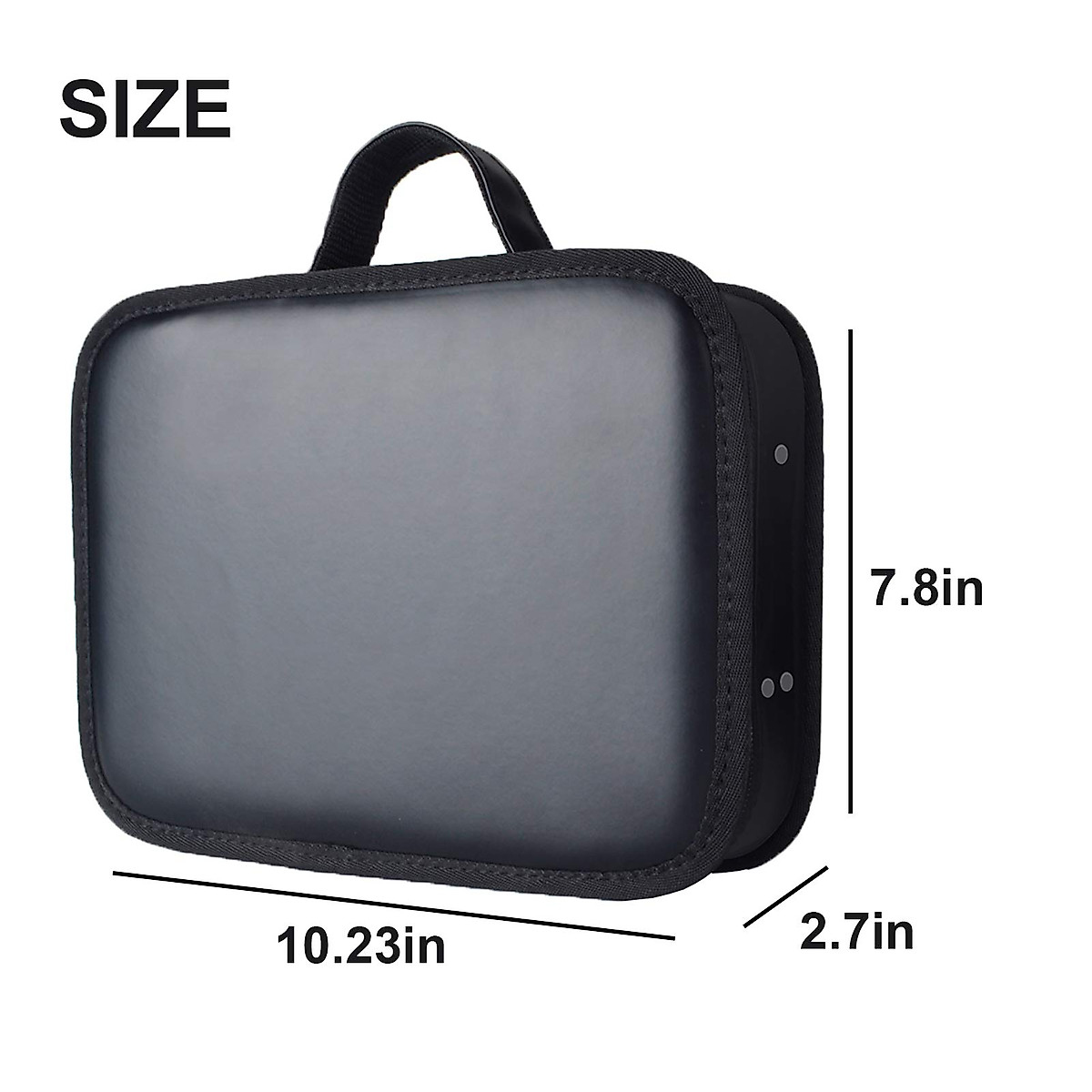 goldwheat Hair Clipper Case Barber Tool Bag for Haircutting Supplies Grooming kit Beard Trimmer Small Organizer Storage