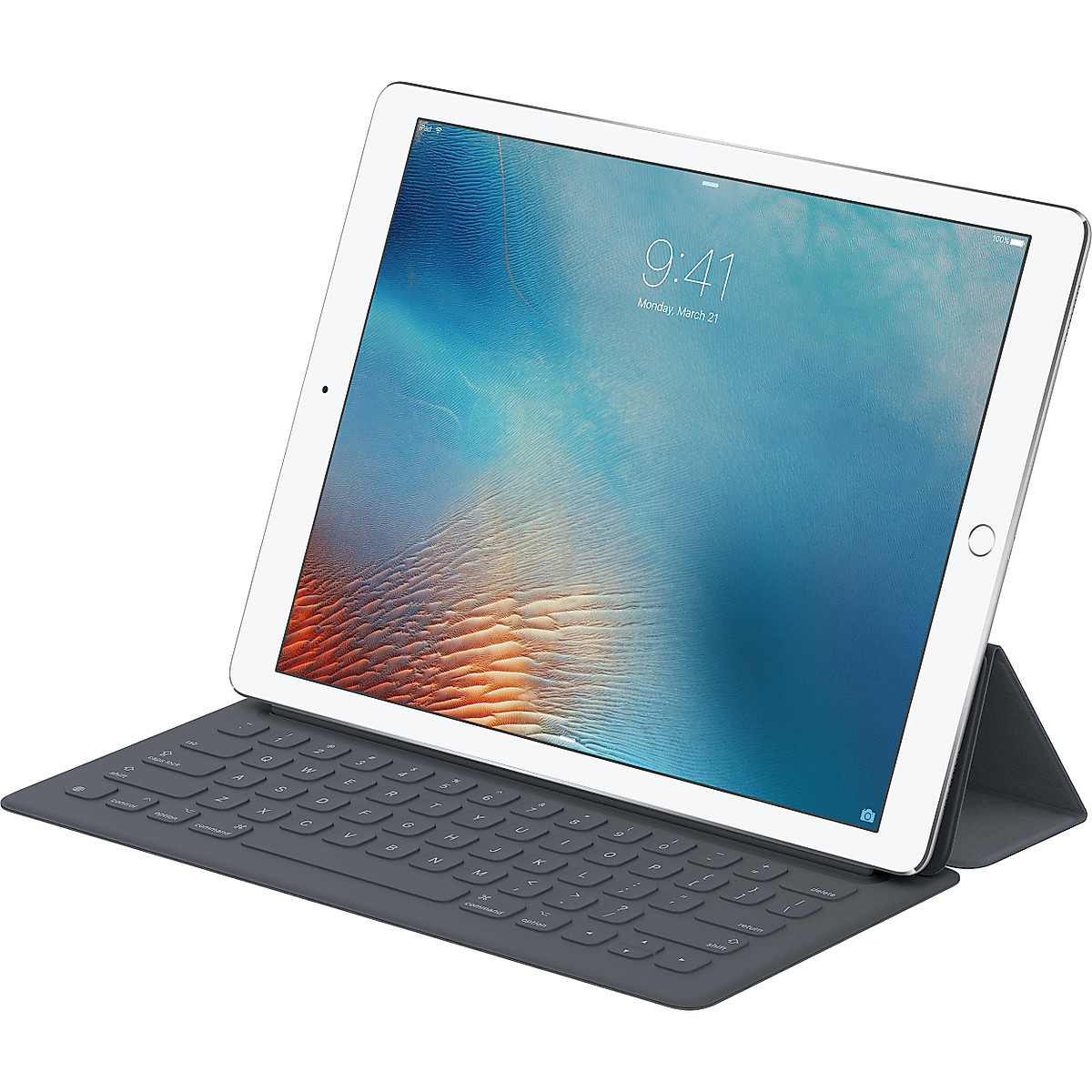 Apple Smart Keyboard for Apple iPad Pro 9.7-inch - MM2L2AM/A - Black (Renewed)