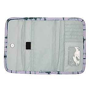 KAVU Mondo Spender Trifold Wallet Clutch Travel Organizer - Ocean Dye