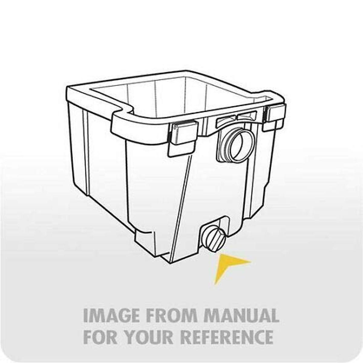 TJPOTO Replacement Part NEW #73185 Drain Cap Wet/Dry Vacs Shop Vacuums for WORKSHOP