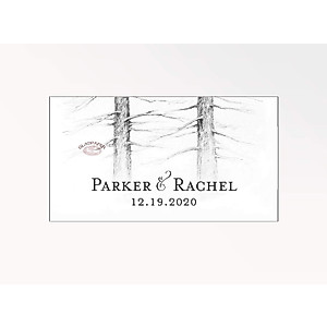 Alternative Wedding Guest Book, Pine Tree Guest Book Custom Wedding Guestbook, Wedding Guest Book Ideas, Rustic Guestbook Tree Alternative, Free Sign, GladPaper