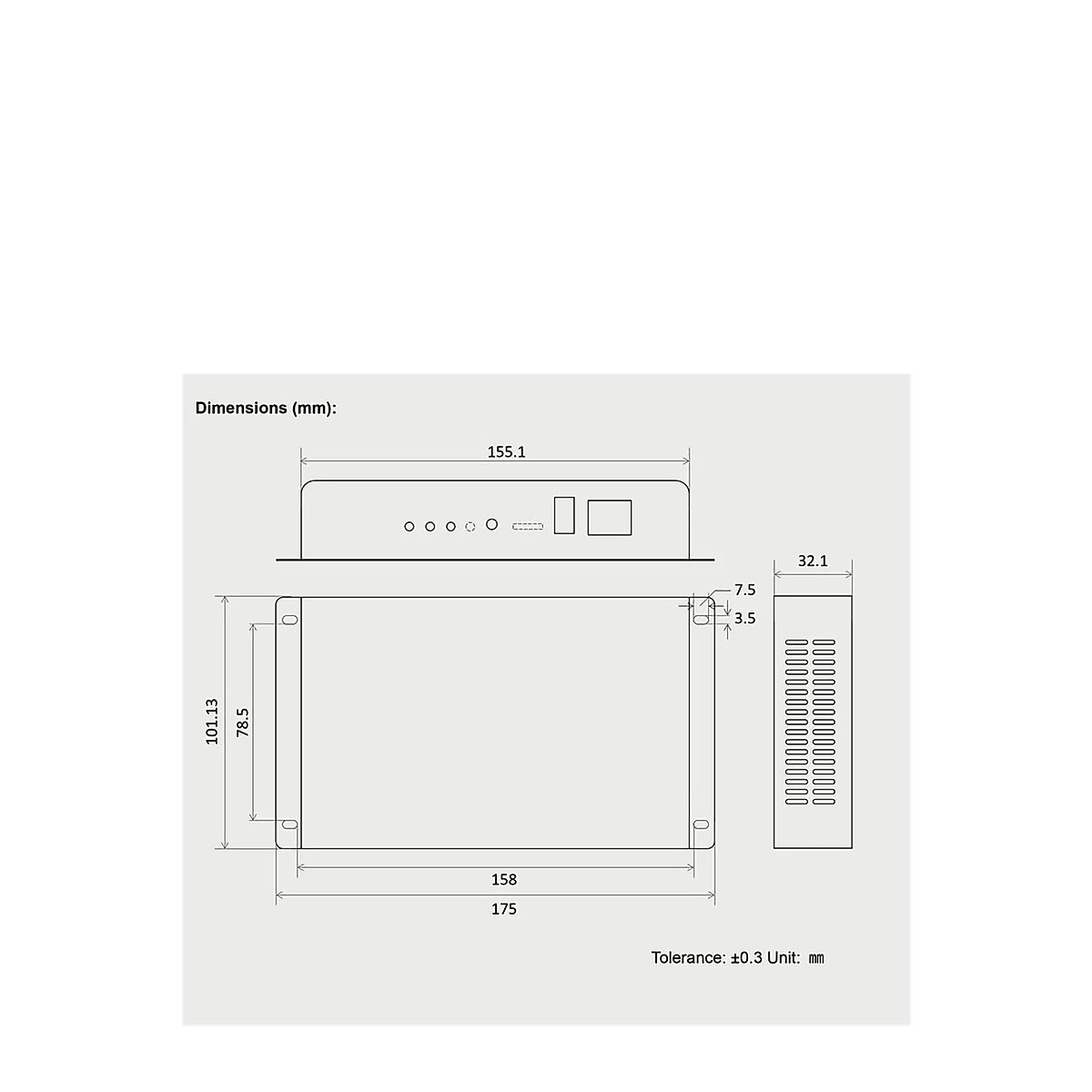 KACOME HD-A3L Full Color LED Panel Video Wall USB Port Controller LED Monitors Pixel Display Video Processor