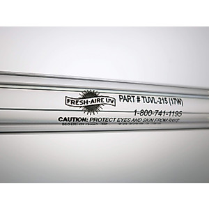 Fresh-Aire UV 2-Year Replacement UV-C Lamp for AHU Series 1, Blue-Tube, APCO Mag15 Series, Includes Pigtail Cable