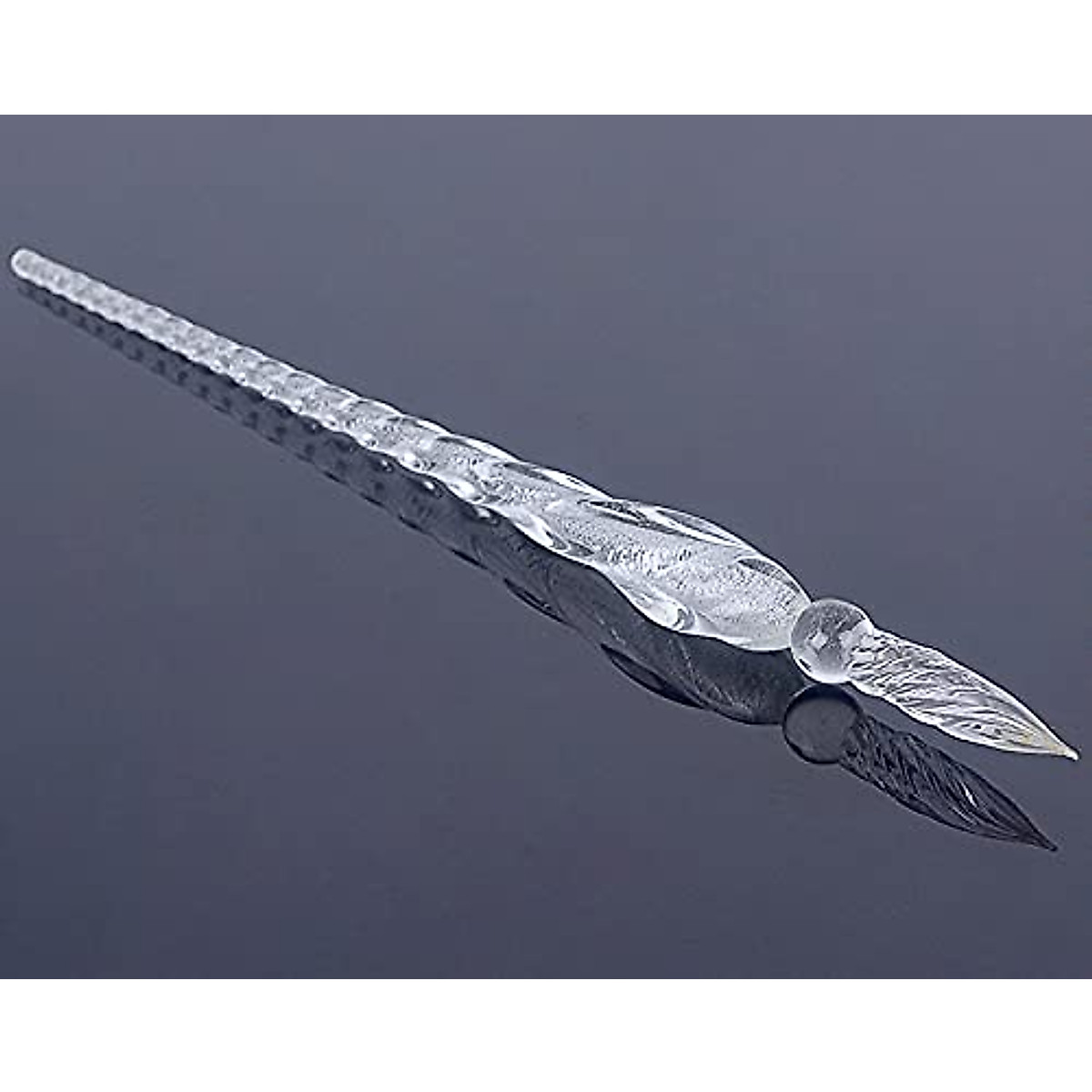 Glass Dip Pen Set, 12 Color Inks, Crystal Glass Pens for Art, Writing, Drawing, Calligraphy, Signatures, Holiday Gifts (Typ 3)