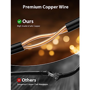 Sweepulire LED Outdoor String Lights, 125FT Patio Lights with 60+4 Shatterproof Bulbs, 2200K Warm White LED Lights Waterproof, Decorative Outdoor Lights for Porch, Deck, Garden, Backyard, Balcony