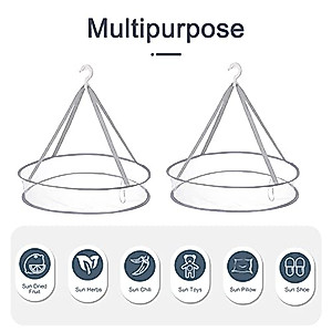 HJNATTY Foldable Socks Drying Hanger Racks Prevent Clothes from Deforming. Laundry Basket for Drying Underwear,Baby Clothes,Towel,Hat,Scarf,Cloth Diapers,Gloves, Beauty Eggs and Brushes.