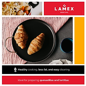 Lamex - 11 inch round Comal with non-sick coating