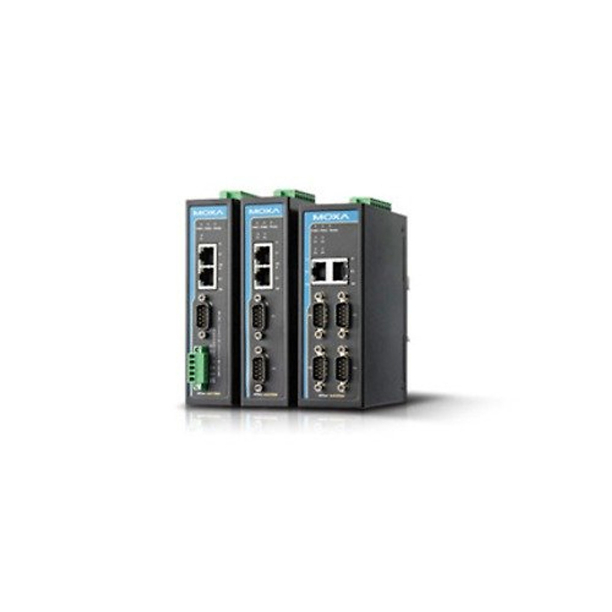 MOXA NPort IA5150AI-T-IEX 1-Port RS-232/422/485 Serial Device Server with 2 KV Isolation, 10/100MBaseT(X), 1KV Serial Surge, -40~75°C, IECEx Certification Approval
