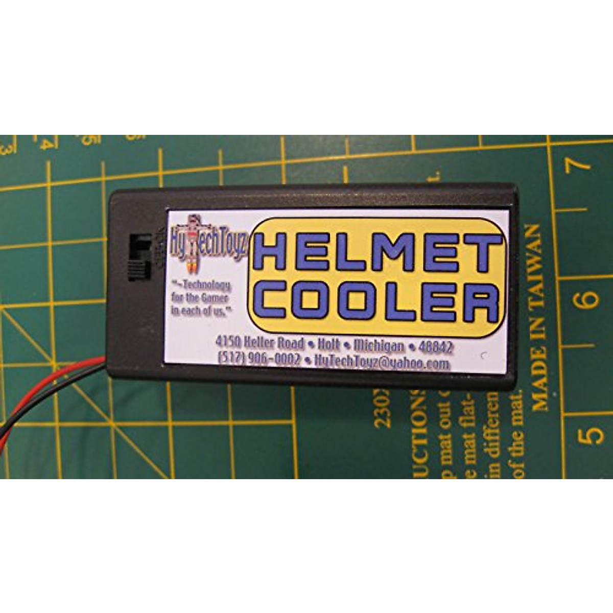 HYTECHTOYZ Helmet Cooling Fan for Welders OR Costumes