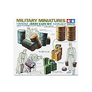 Tamiya Models Oil Drums/Jerry Cans/Buckets