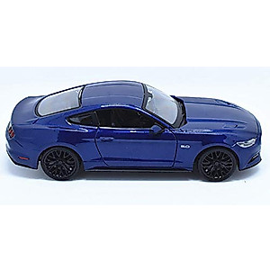 Kinsmart 2006 Ford Mustang GT Hardtop 1/38 Scale Diecast Car (Blue)