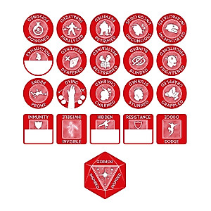 Gale Force Nine Sorcerer Token Set, Multi