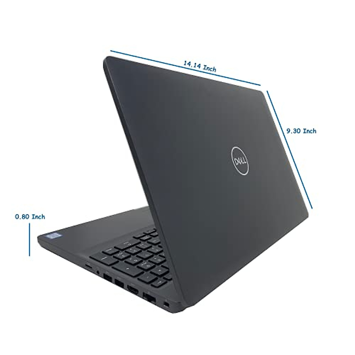 Dell Precision 3540 Workstation Laptop Pc, Intel Core i7-8565U 16GB Ram, 512 GB SSD Drive, HDMI, Thunderbolt, Camera, AMD Radeon Pro WX 2100 2GB Graphics Card, Windows 10 Pro (Renewed)