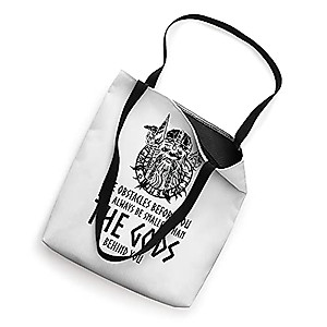 Motivational Norse Pagan Mythology - Viking God Odin Tote Bag