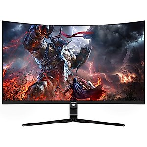 ROCKSOUL RSGM-27YMA 27" 2560x1440 QHD 165Hz Curved Gaming Monitor, Black (RSGM-27MYA)