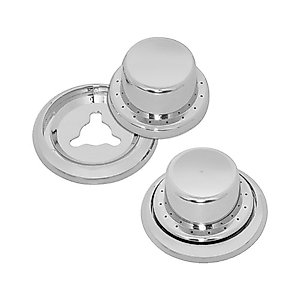 Grand General 68636 Plastic Chrome Computer Control Dash Knob with Base for Peterbilt